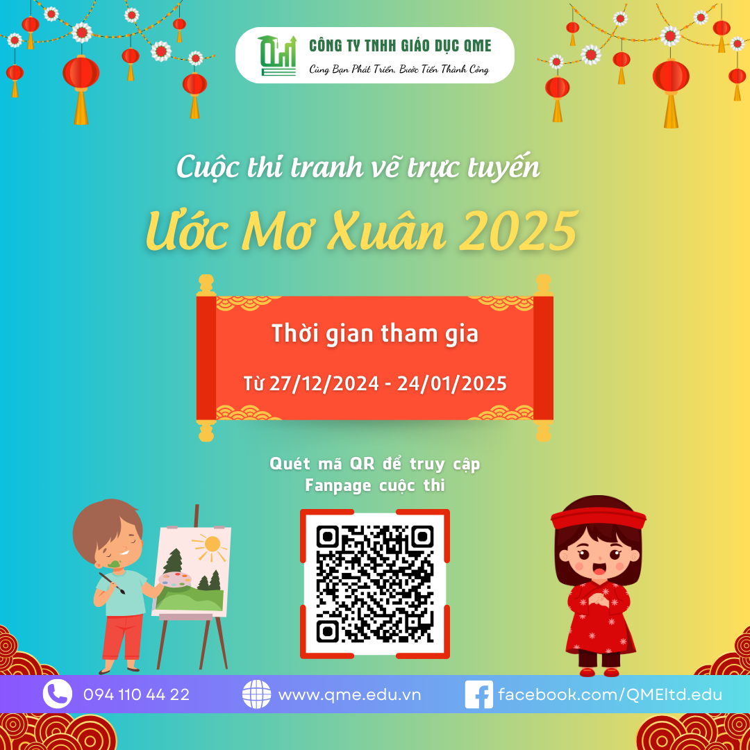 Cuộc thi tranh vẽ trực tuyến "Ước Mơ Xuân 2025"
